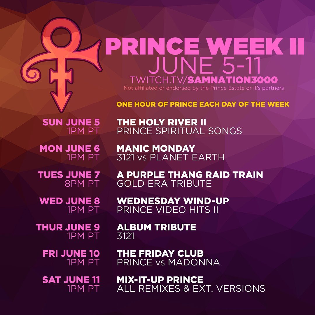 Prince NPG Online LTD Web site